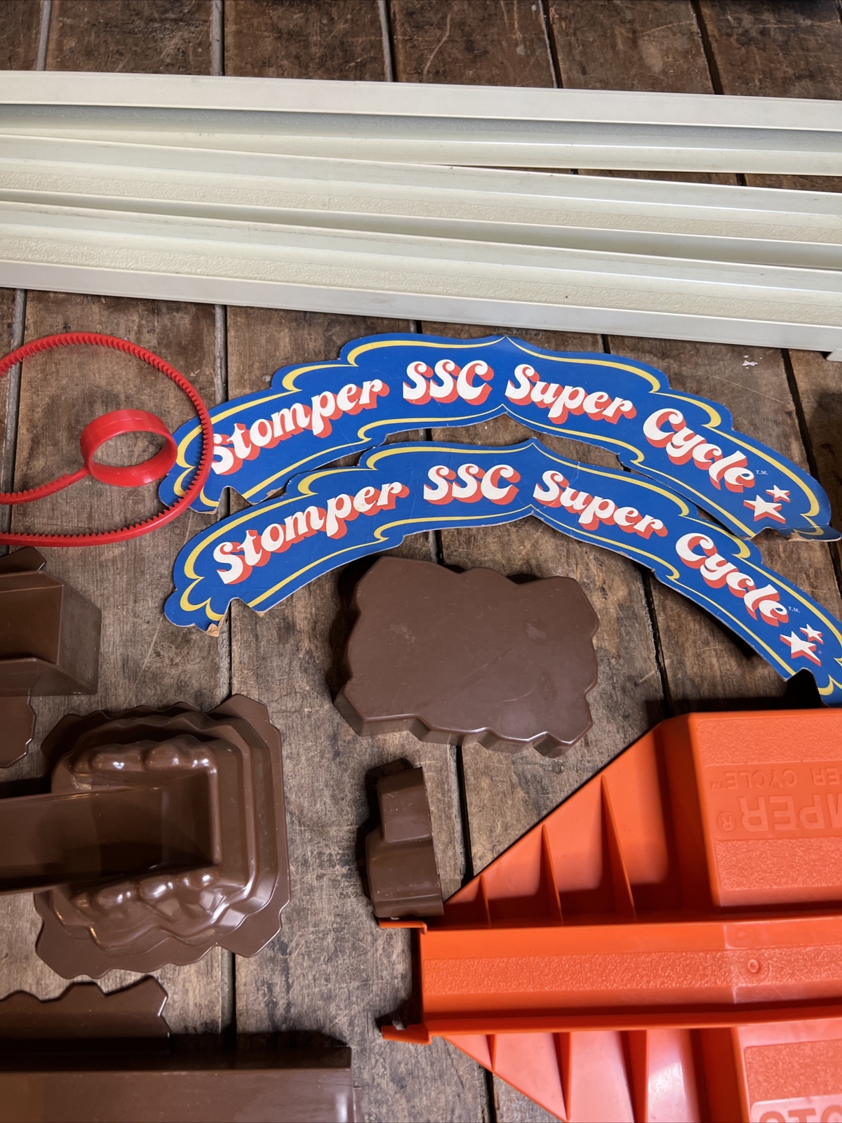 VINTAGE 1982 SCHAPER STOMPER SSC SUPER CYCLE DAREDEVIL LOOP SET IN ...