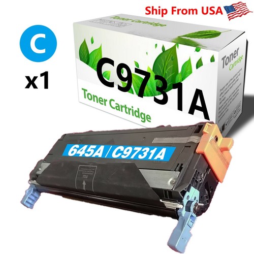(1Pack,Cyan) 641A Toner Cartridge C9721A for Color 4650dn 4650dtn ...