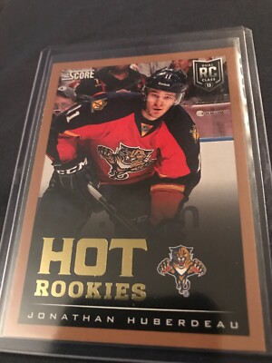 2013-14 SCORE "HOT ROOKIES" GOLD BORDER PARALLEL CARD #648 - JONATHAN ...