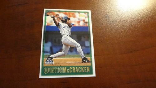 1997 TOPPS # 443 QUINTON McCRACKEN BASEBALL CARD | eBay