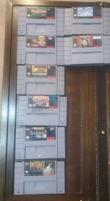 SNES Super Nintendo Game Lot 8 Games 45496830250 | eBay