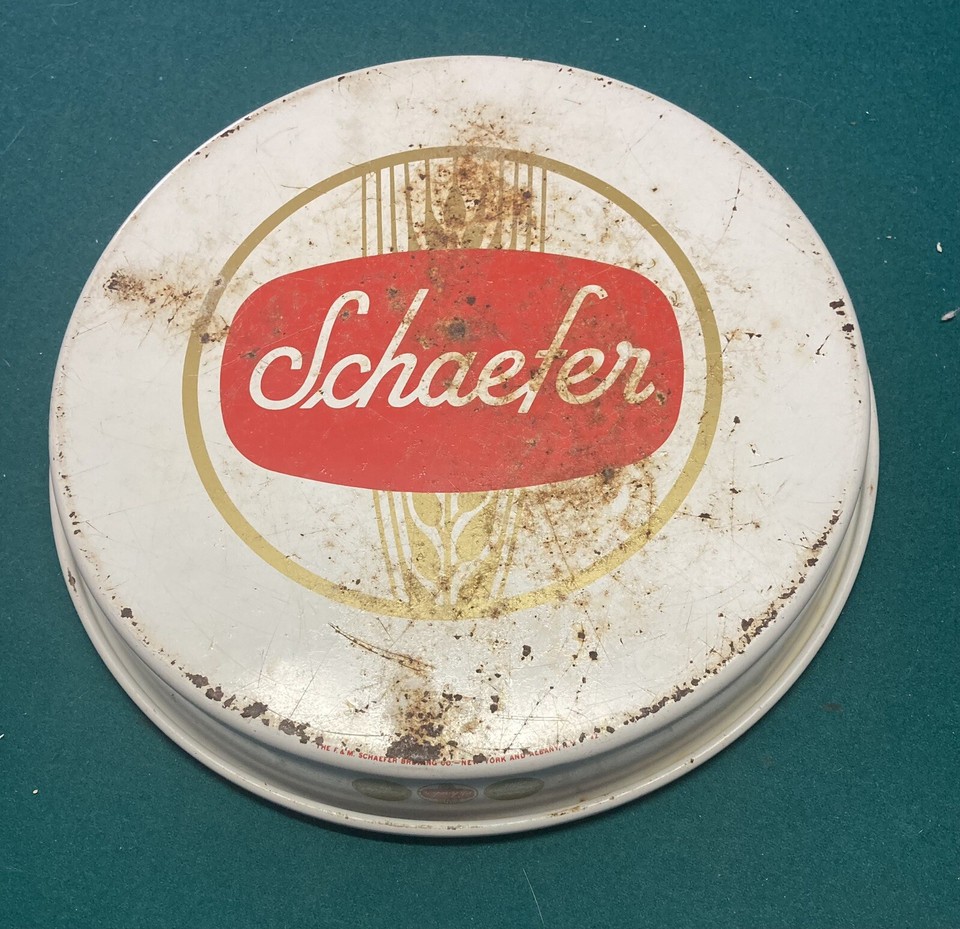 Schaefer Beer Tray. Since 1842 America’s Oldest Lager Beer 13x13in ...