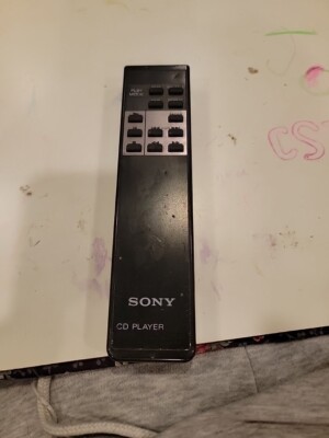 Sony RM-D90 CD Player Remote Control - Genuine OEM | eBay