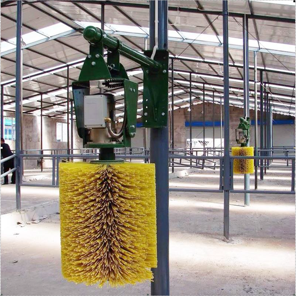 Auto Control Continuous Swinging Rotating Cow Body Brush Perfect Length ...