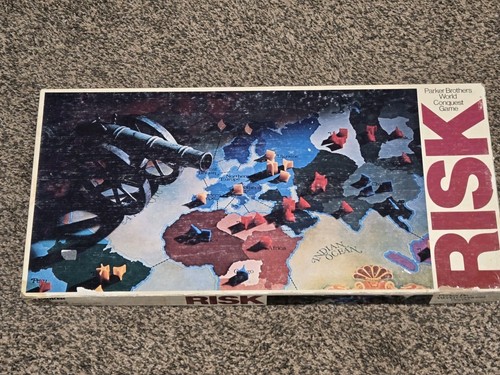 Risk Board Game Vintage 1975 Parker Brothers War Strategy | eBay