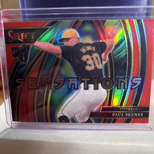 2024 Panini Select Paul Skenes Sensations Red Prizms /99 Pittsburgh ...