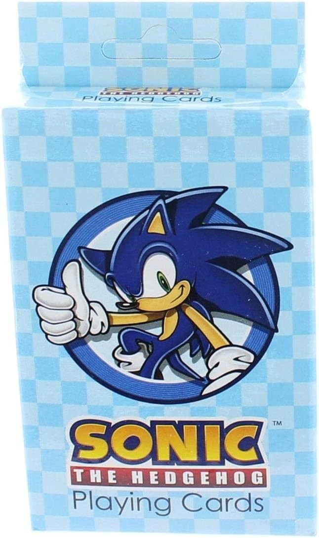 Sonic The Hedgehog Playing Cards Knuckles Shadow Se Deck Licensed Anime ...