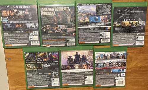 Xbox One Game Lot - 6 Games B10 | eBay