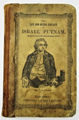 LIFE OF ISRAEL PUTNAM by David Humphreys -1833 [1st Ed] US ...