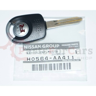 NEW OEM Nissan Skyline R34 GTR Key Blank & S15 Silvia nontransponder ...