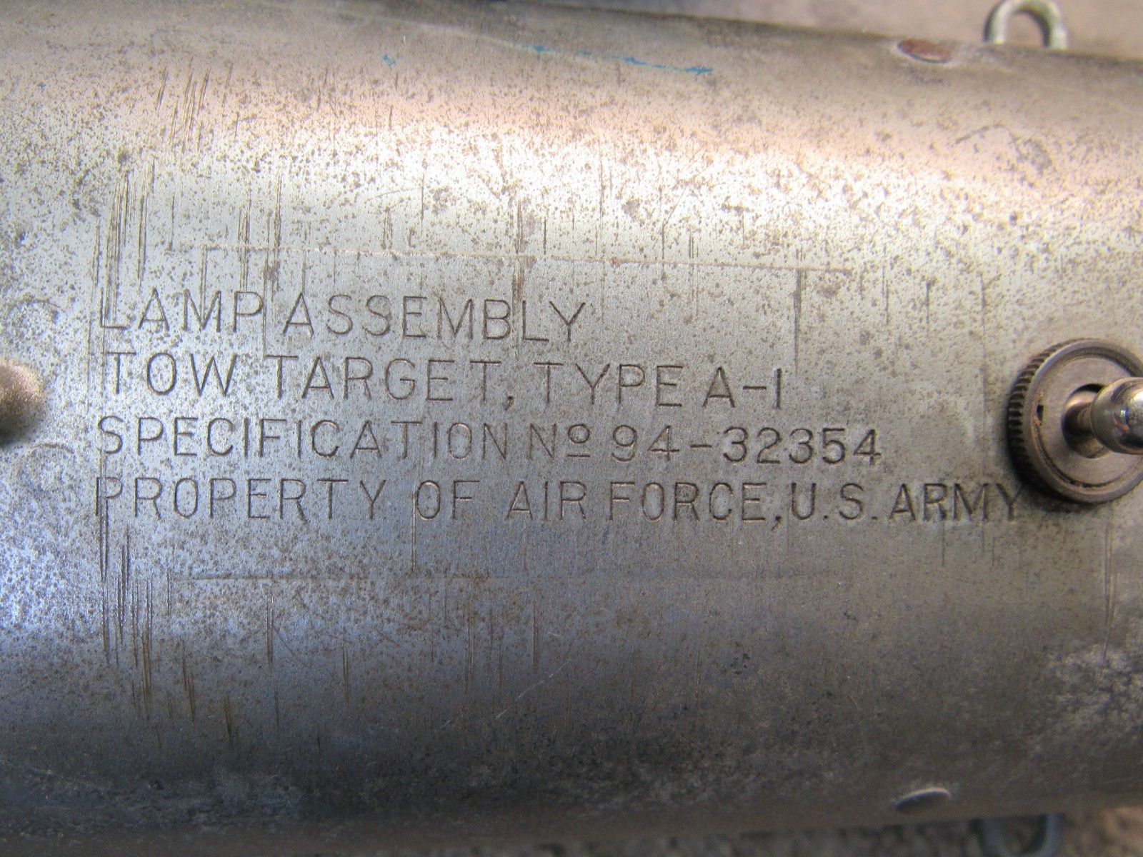US WW2 Tow Target Lamp Assembly Type A-1 US ARMY AIR FORCE USAAF | eBay