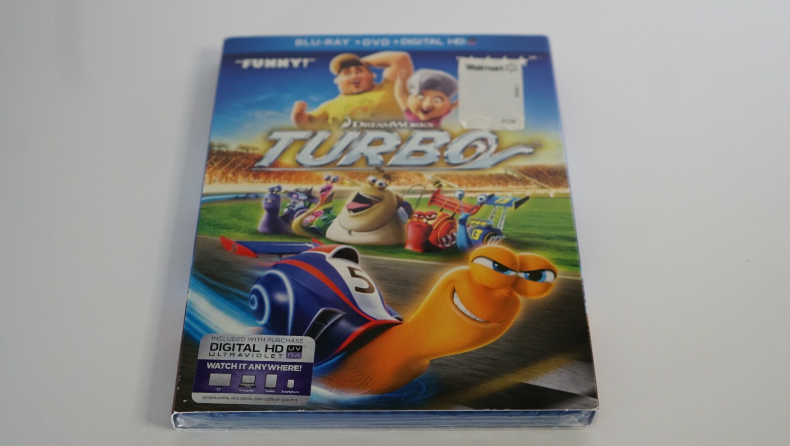 DREAMWORKS: TURBO ( BLU-RAY +DVD +DIGITAL HD) *New* *Sealed* 2013 ...