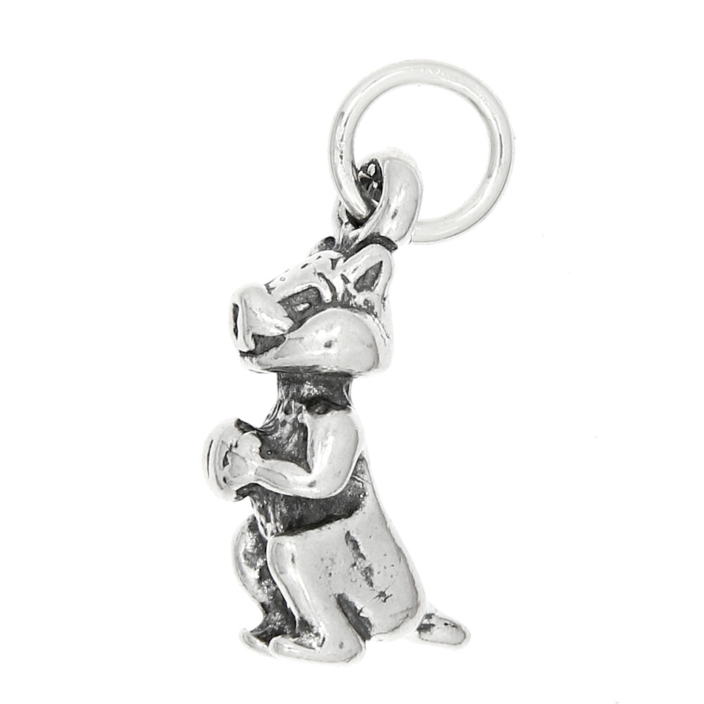 Sterling Silver 3D Chipmunk Charm or Pendant | eBay