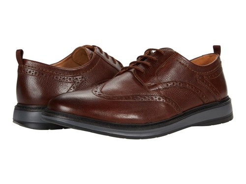 Men's Shoes Clarks CHANTRY WING Casual Lace Up Oxfords 60108 DARK TAN ...