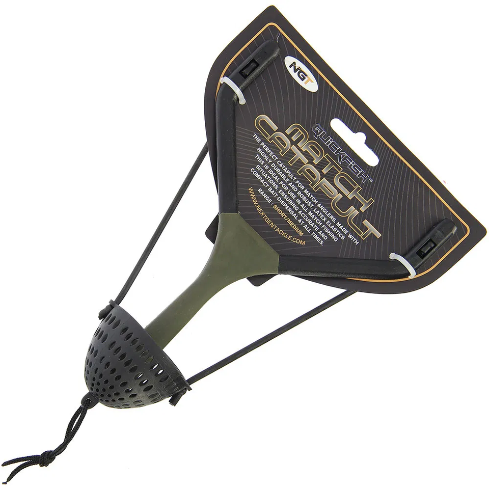 NGT Match Fishing Catapult For Boilies Pellets Maggots Ground Bait ...