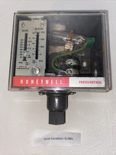 HONEYWELL PRESSURETROL CONTROLLER 3 WIRE L404A 1404 2 | eBay
