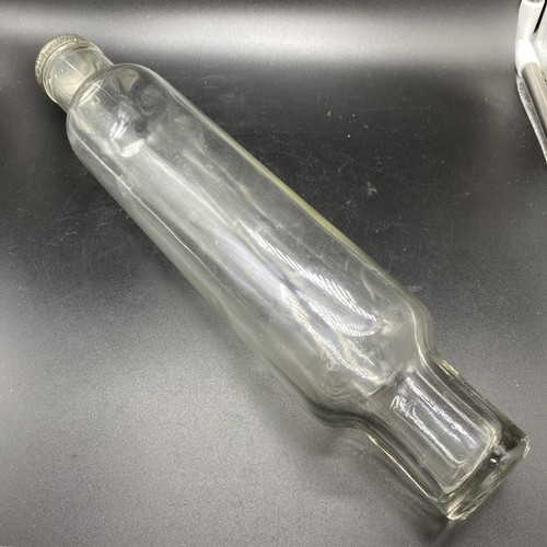 Glass Rolling Pin 14" Metal End Cap ~ VINTAGE 1930s | eBay