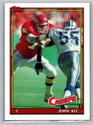 # 131 John Alt Kansas City Chiefs 1991 Topps | eBay