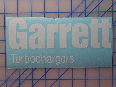 Garrett Turbochargers Logo Decal Sticker 6" 7.5" & 10.5" Turbo JDM ...