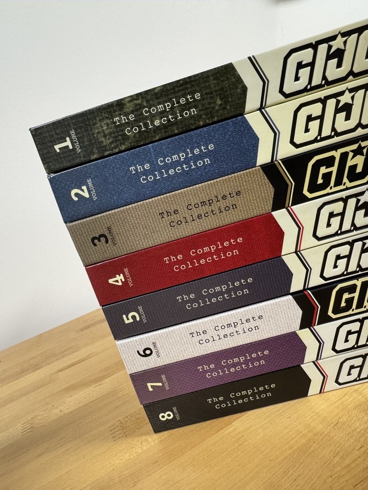 GI Joe: The Complete Collection Vol 1, 2, 3, 4, 5, 6, 7, 8, Hardcover ...