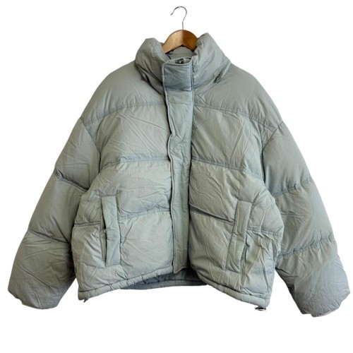 ys22 JPN S size Ami Paris Nylon Stand Collar Down Jacket Oversized S ...
