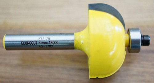 Router Bit 9.5mm Cove 1/4" Shank Econocut by Carbitool Carb-I-Tool ...