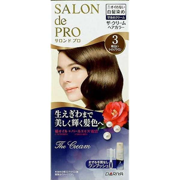 [DARIYA SALON de PRO] The Cream Hair Dye Color Kit for Gray Hair JAPAN ...