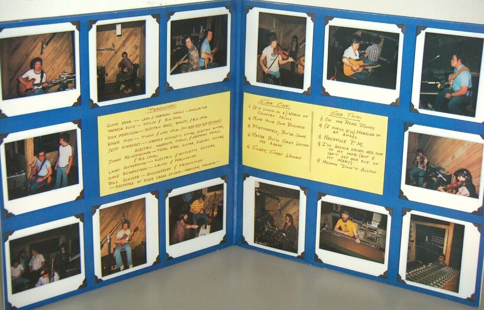 (SIGNED) LLOYD WOOD SCRAPBOOK VINYL LP RECORD ALBUM (1980) AUTOGRAPH | eBay
