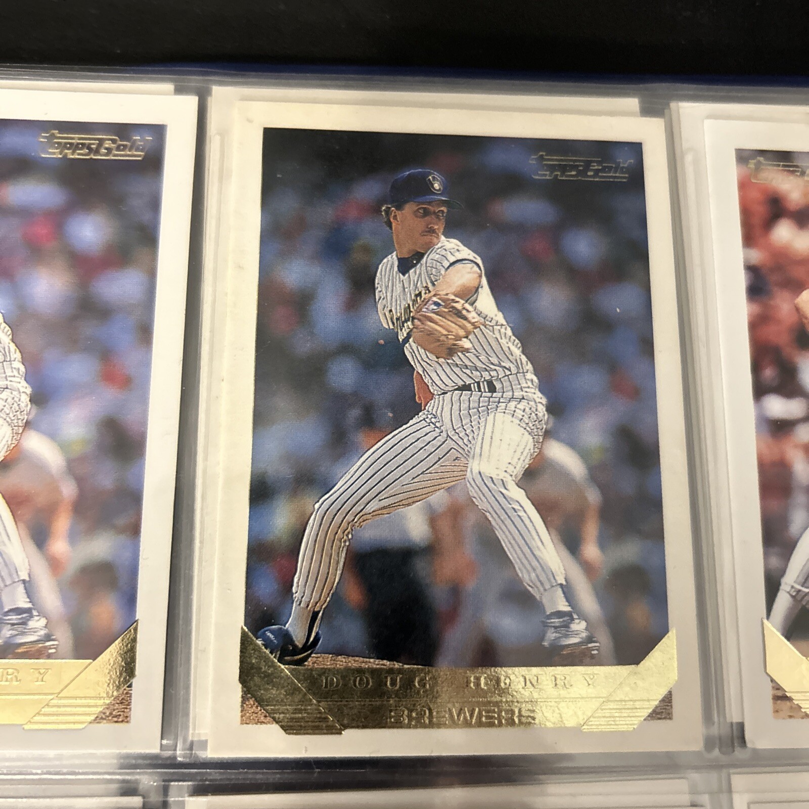1993 TOPPS GOLD BASEBALL CARD DOUG HENRY #343 (bl) | eBay