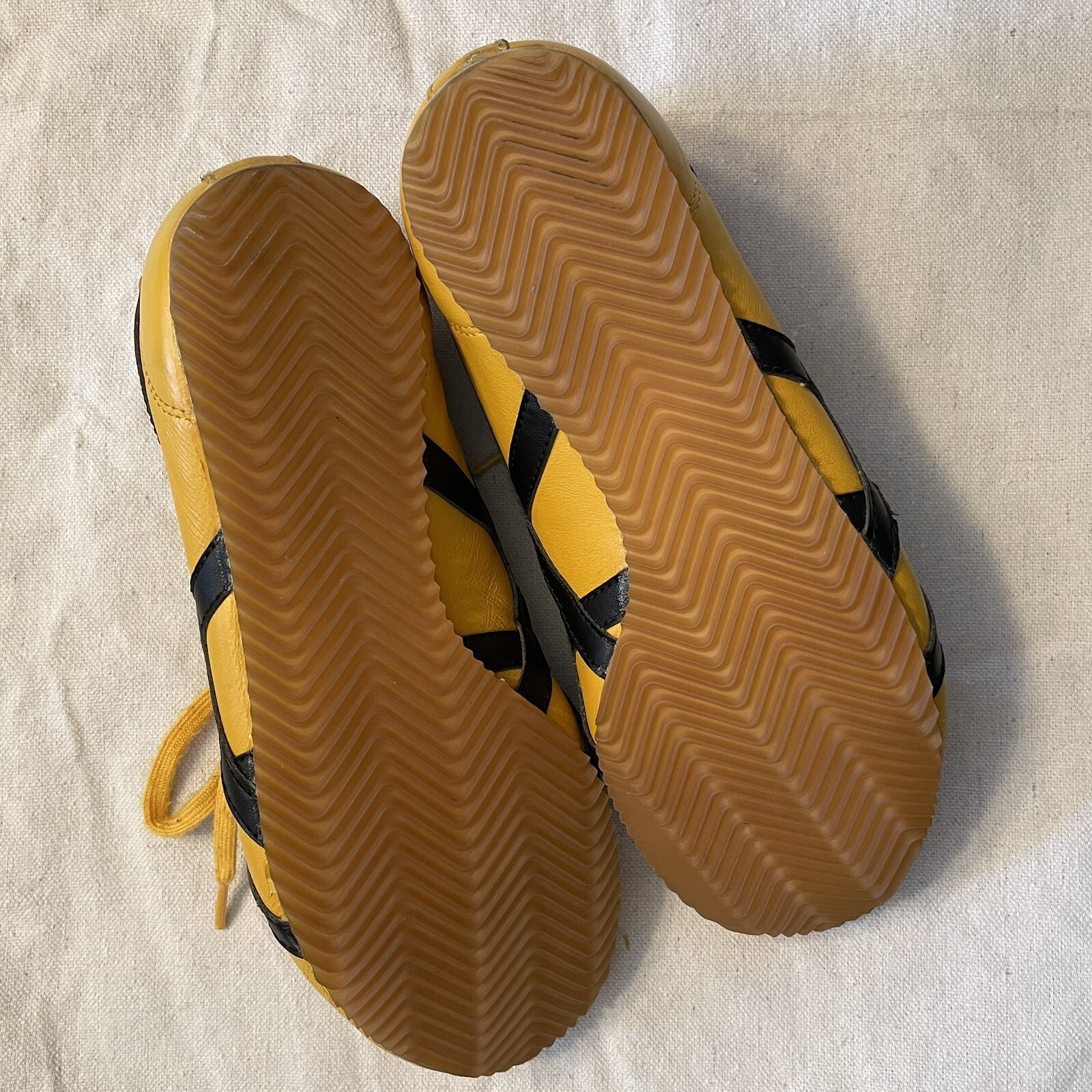 Rare KILL BILL Onitsuka Tiger Tai Chi ASICS Yellow Black Authentic 2003 ...
