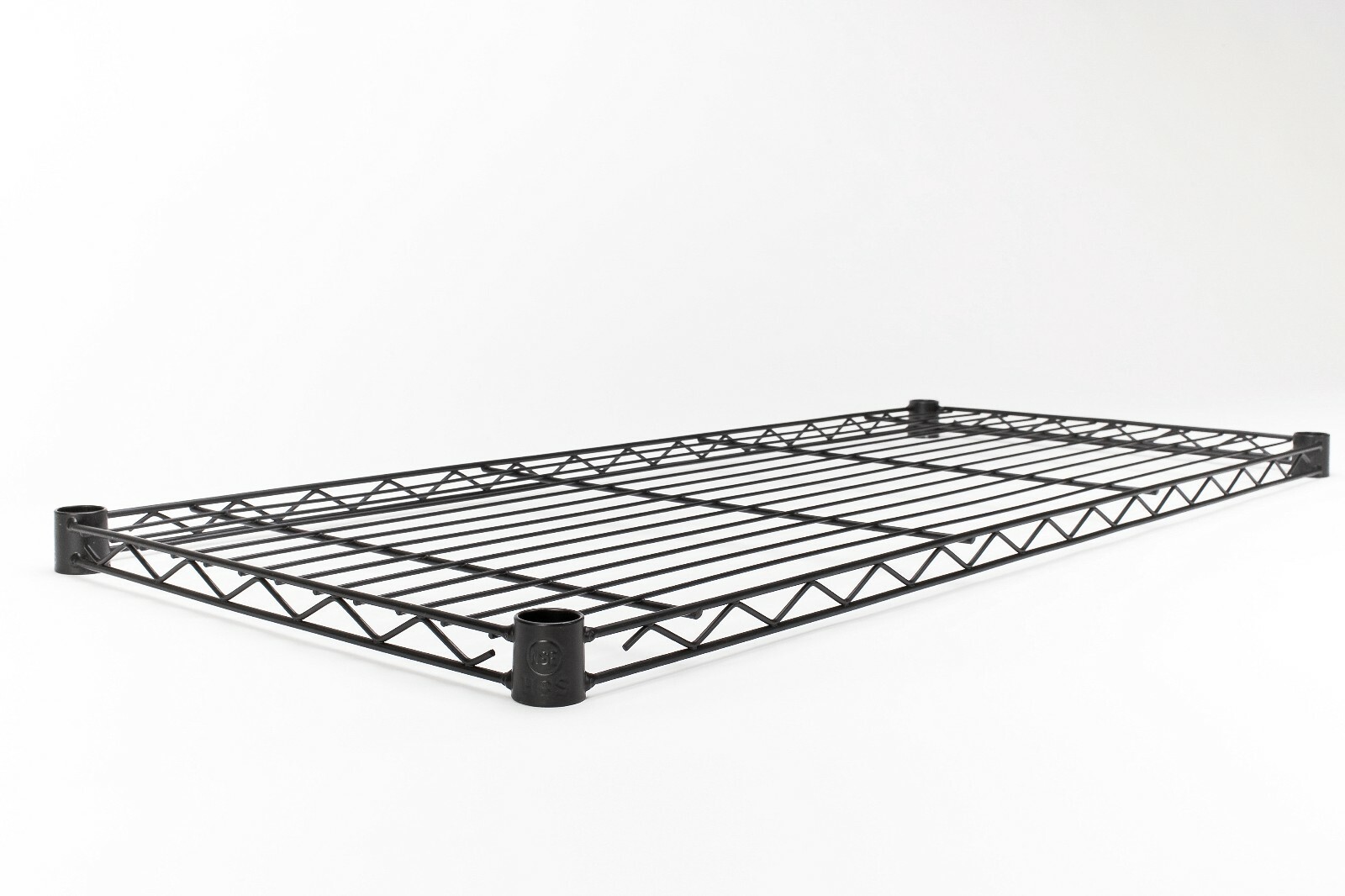 Wire Shelving Extra Wire Shelf 18" X 48", Fits 1" Pole Diameter, Black ...