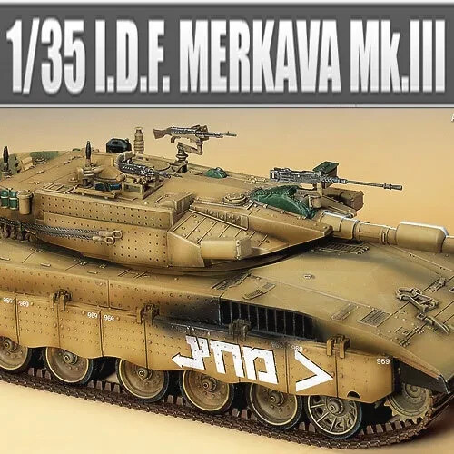 Academy #13267 1/35 I.D.F. Merkava Mk.III Plastic Model Kit -Iconic ...