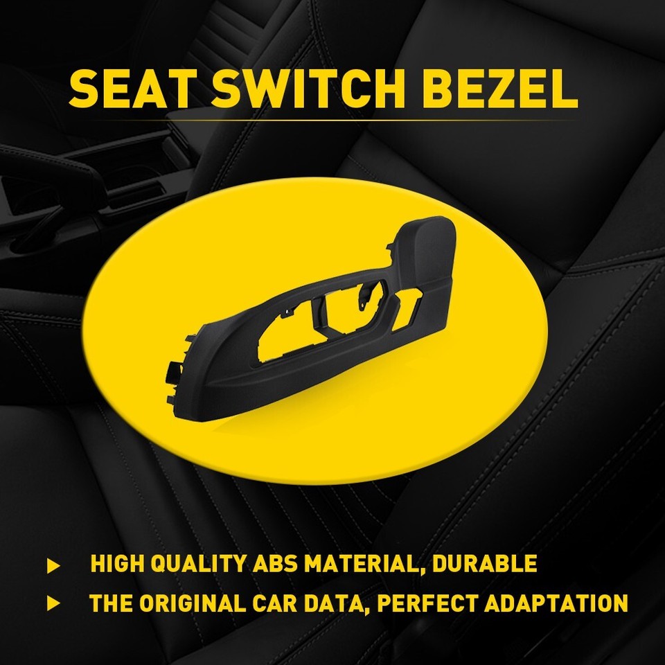 Black Driver Power Seat Switch Panel Bezel For 09-17 GMC Acadia For ...