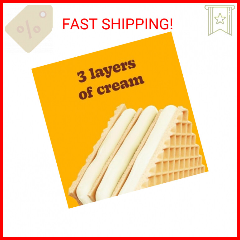 Bauducco Vanilla Wafers - Crispy Wafer Cookies With 3 Delicious ...