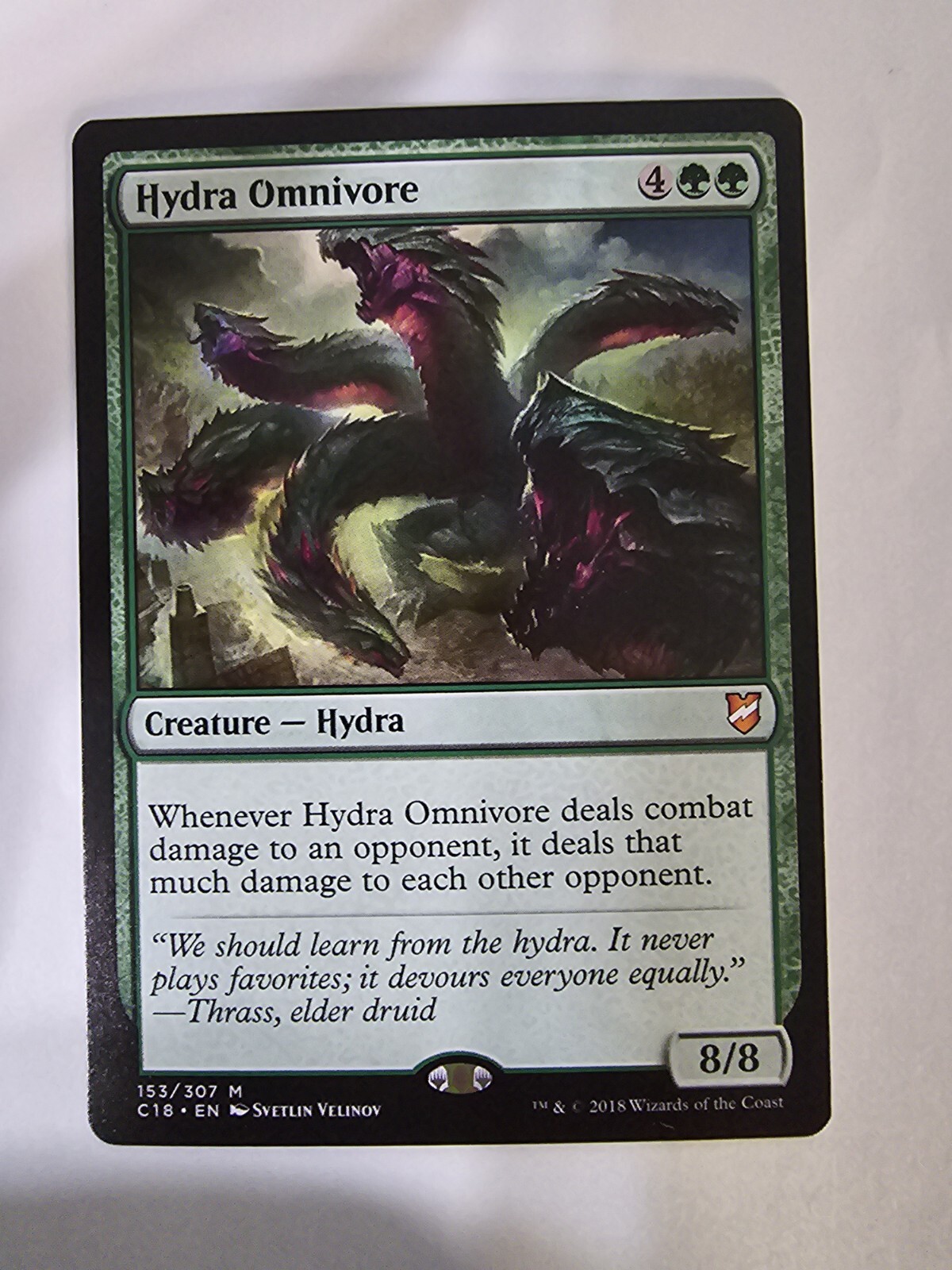 MTG Hydra Omnivore NM Commander 2018 Near Mint Mythic 1x | eBay