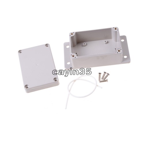 Waterproof 100 x 68 x 50mm Plastic Electronic Project Box Enclosure ...