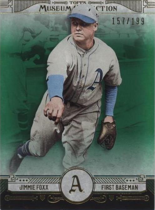 2015 Topps Museum Collection - Jimmie Foxx #27 Green /199 for sale ...