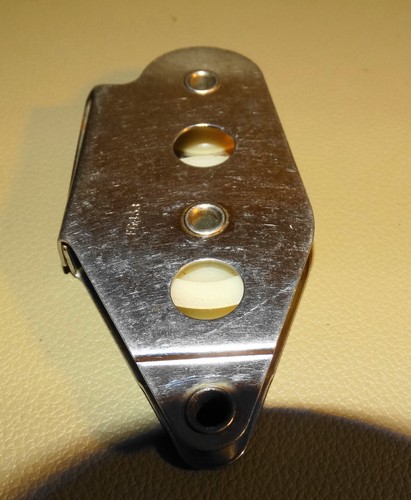 Fico # 463 fiddle block with v jam, great for boom vang, or mainsheet ...
