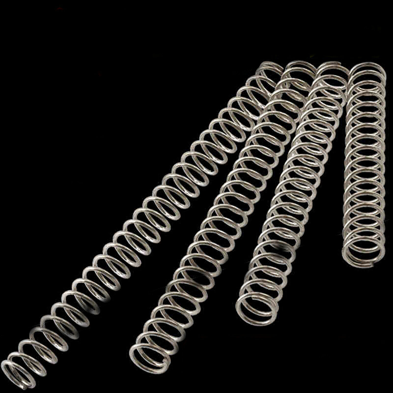 5pcs Stainless Steel Compression Springs L:60/70/80/90/100mm Wire Dia.0 ...