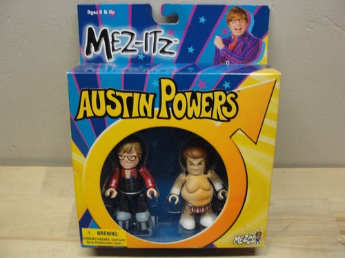 NEW 2003 MEZCO AUSTIN POWERS & FAT BASTARD MEZ-ITZ FIGURES | eBay
