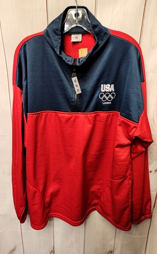 USA London Olympics Men's Size XL Red & Blue Jacket | eBay