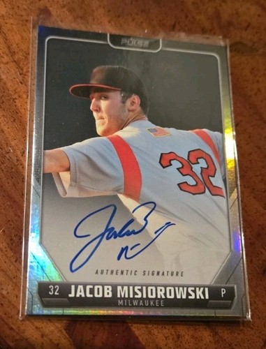Jacob Misiorowski 2024 PULSE A-JMI Color Chrome On Card Authentic ...