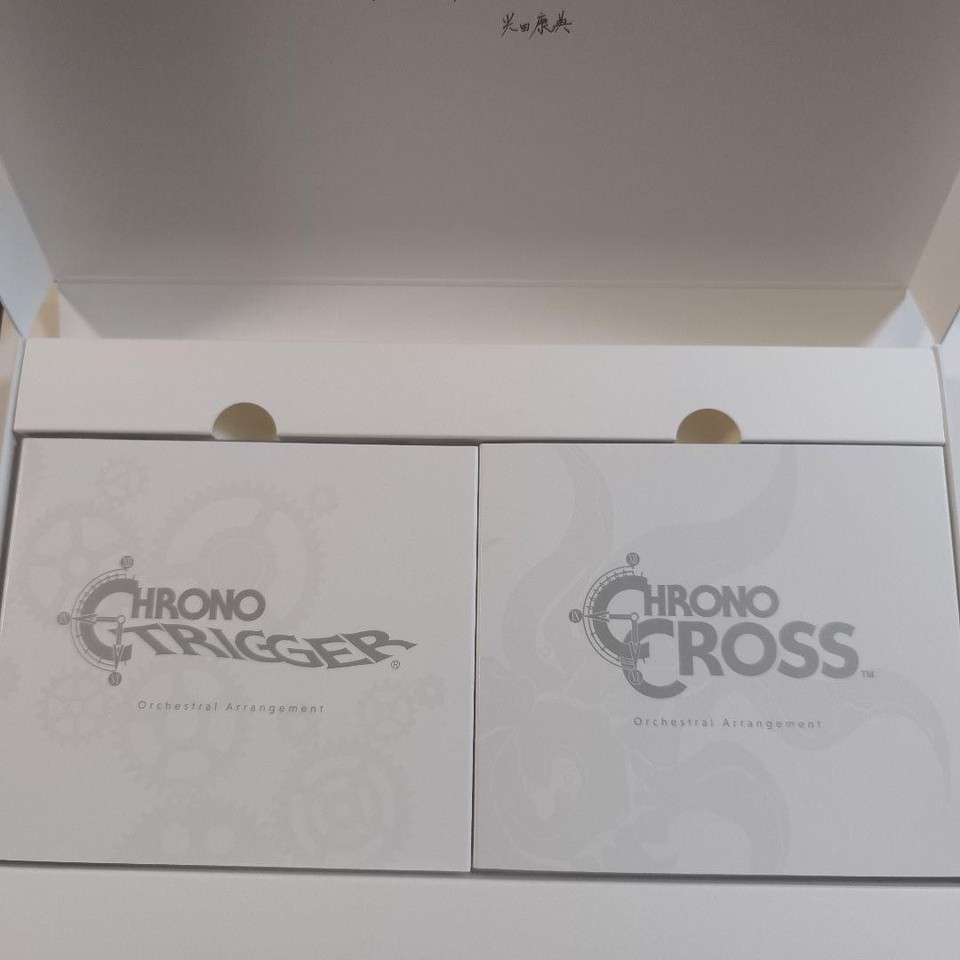 Chrono Trigger & Chrono Cross Orchestral Piano Arrangement 3CD Limited ...