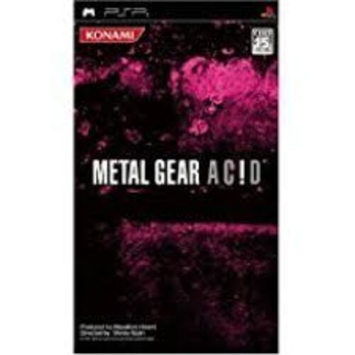 PSP Metal Gear Acid Sony Playstation Portable Japanese ver. Tested Work ...