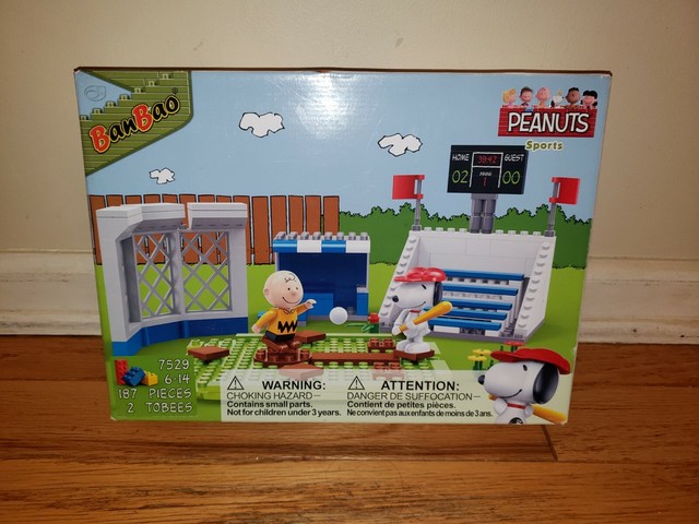 Banbao Peanuts Snoopy Peanuts Sports Building Block Set #7529 for sale ...