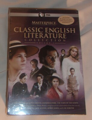 PBS MASTERPIECE CLASSIC ENGLISH LITERATURE COLLECTION VOLUM 2 DVD SET ...
