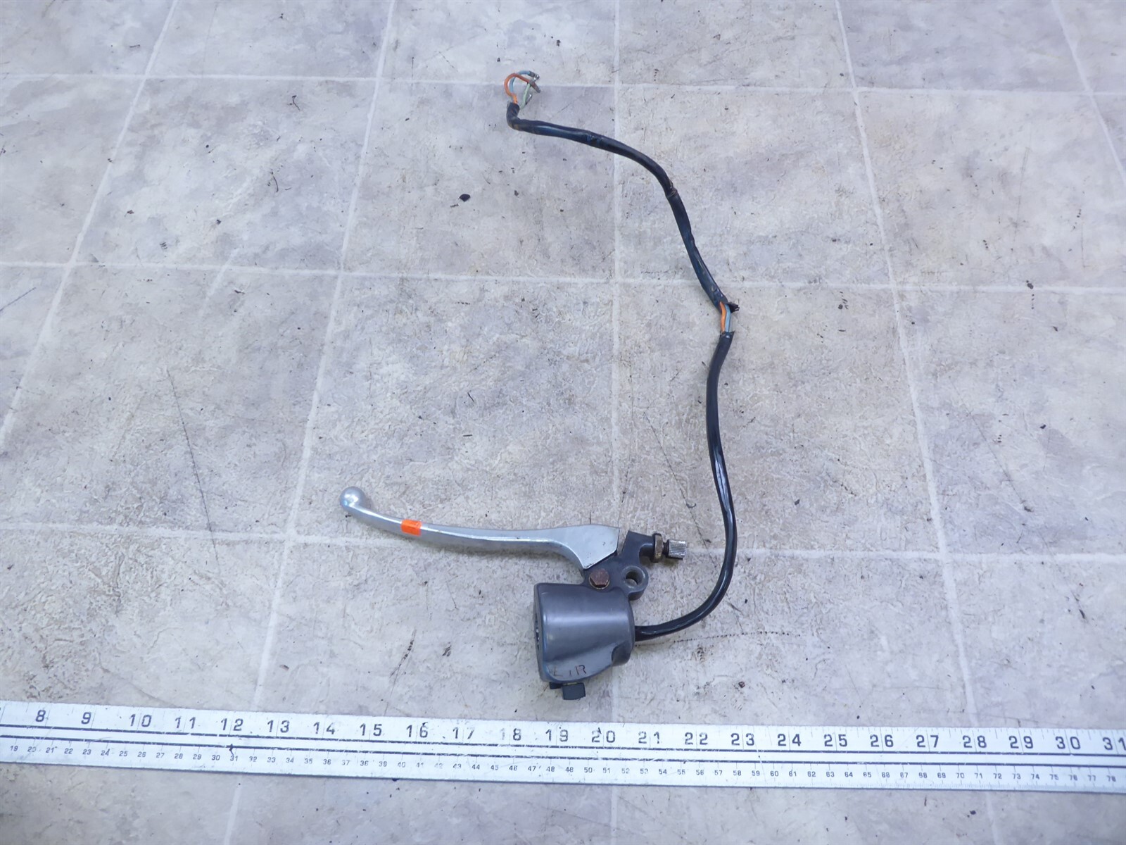 1973 Honda CB350 Four H1166-1) left hand control switch horn button ...