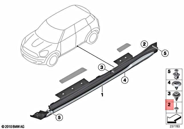 Genuine BMW MINI ROLLS-ROYCE Hybrid M3 X1 X3 X5 M Expanding Rivet ...