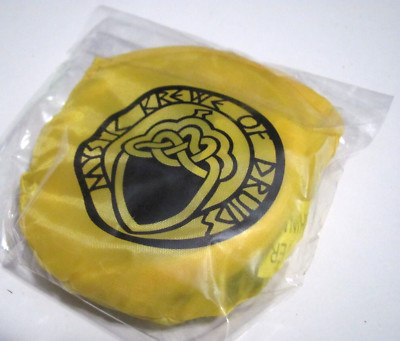 KREWE OF DRUIDS YELLOW FOLDABLE ROUND FRISBEE IN A CASE | eBay