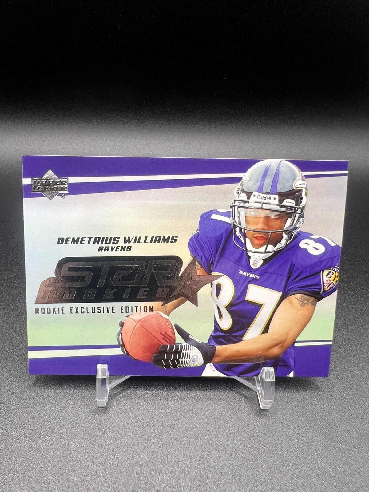 2006 Upper Deck Star Rookies Demetrius Williams RC Card #235 Baltimore ...